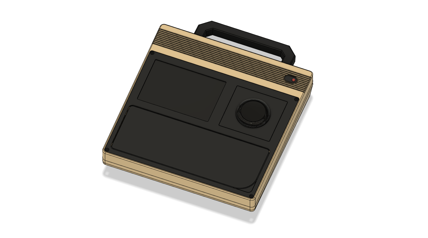 Cyberdore Rpi Powered Cyberdeck By Tommi L Download Free Stl Model