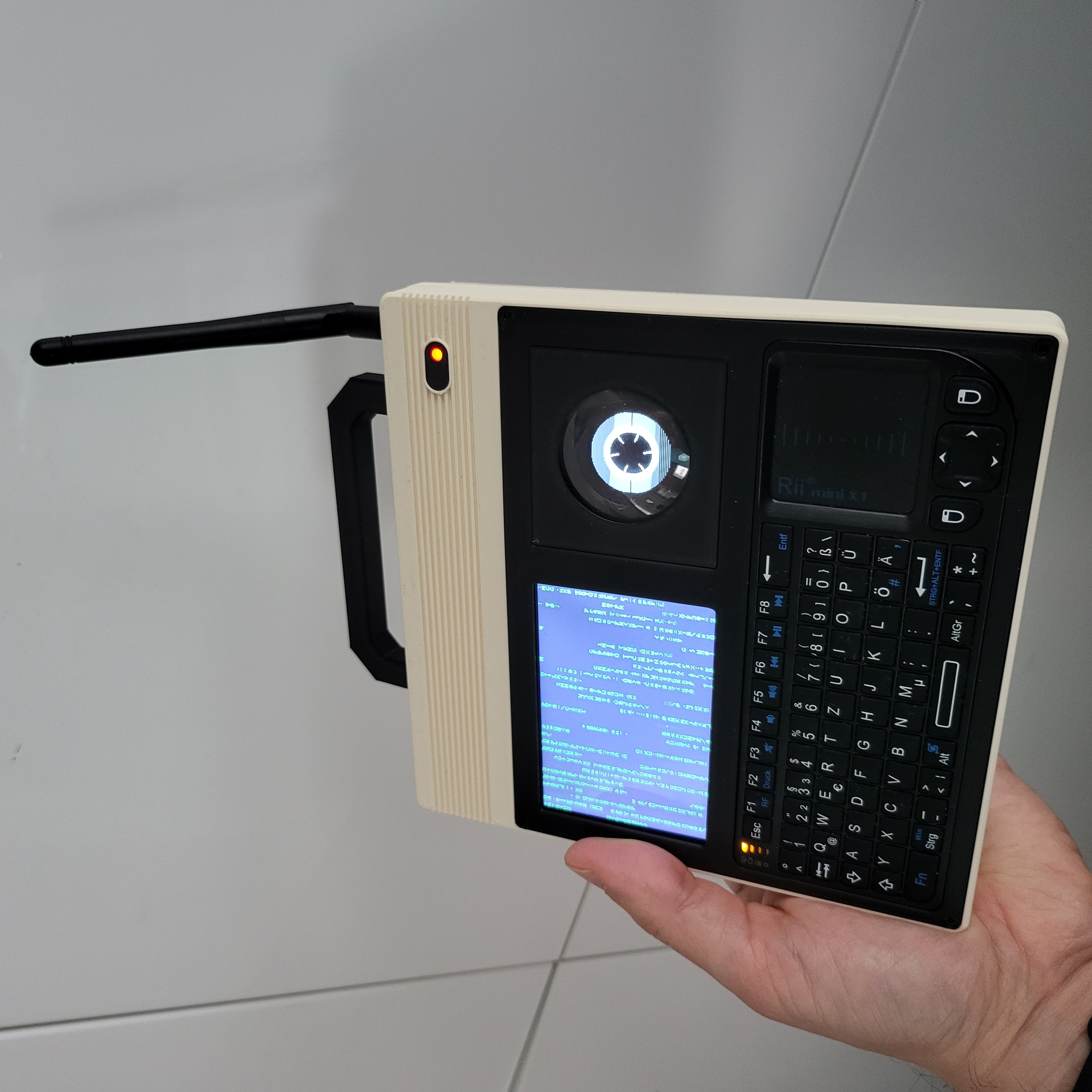 Cyberdore Rpi Powered Cyberdeck By Tommi L Download Free Stl Model