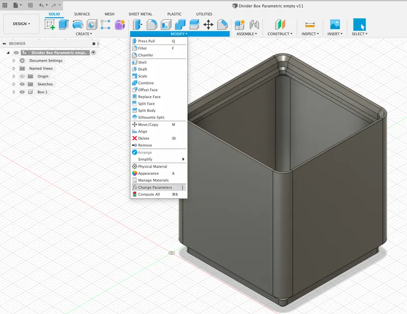 Gridfinity empty bins for customization + parametric file by Akio | Download free STL model ...