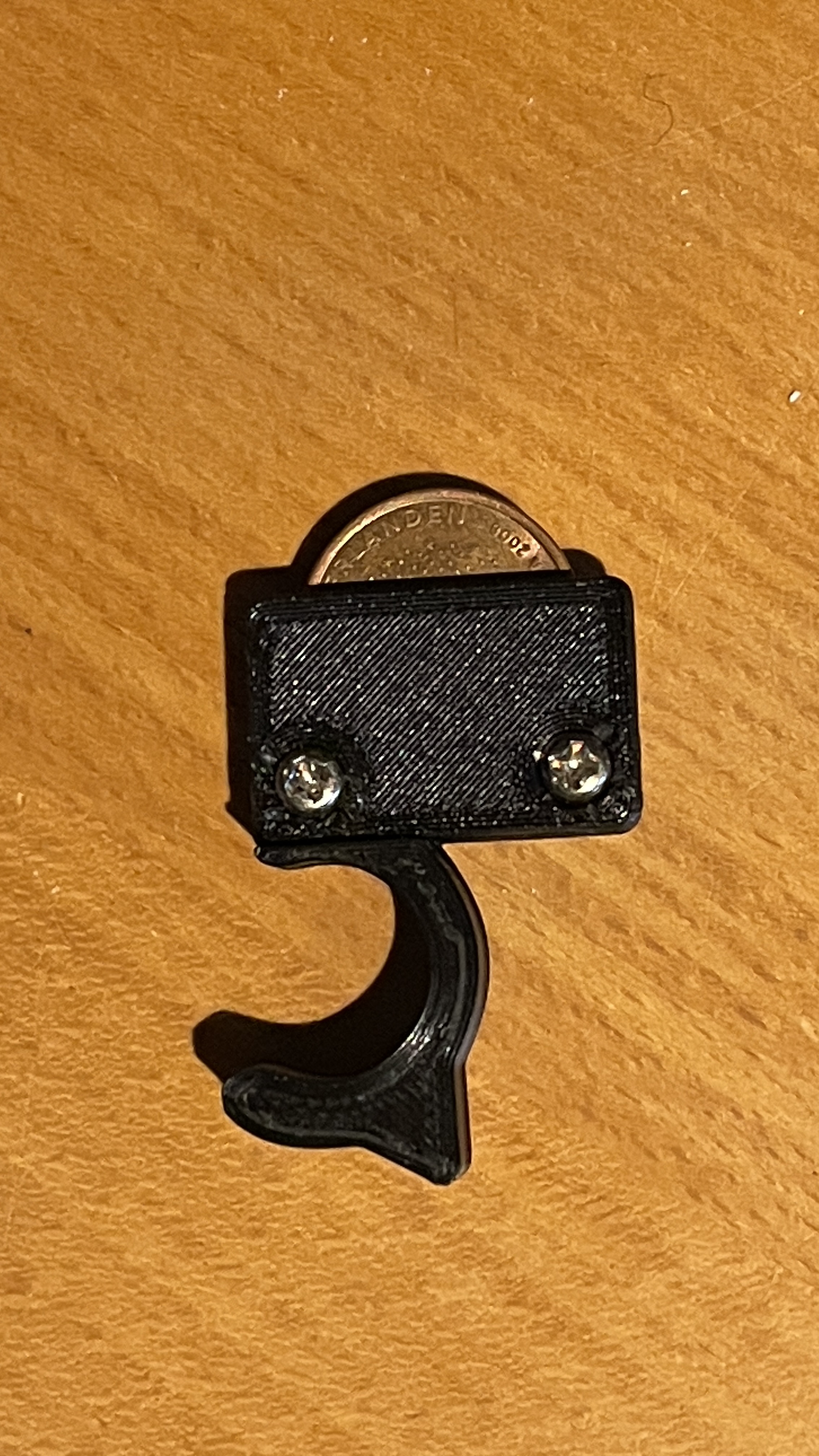 Coin clip for camera stand by Spadrille | Download free STL model ...