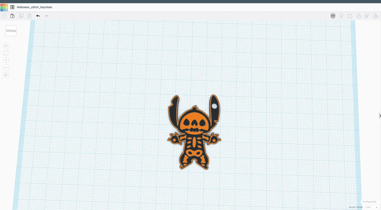 Halloween Stitch keychain by Javier Lloret | Download free STL model ...
