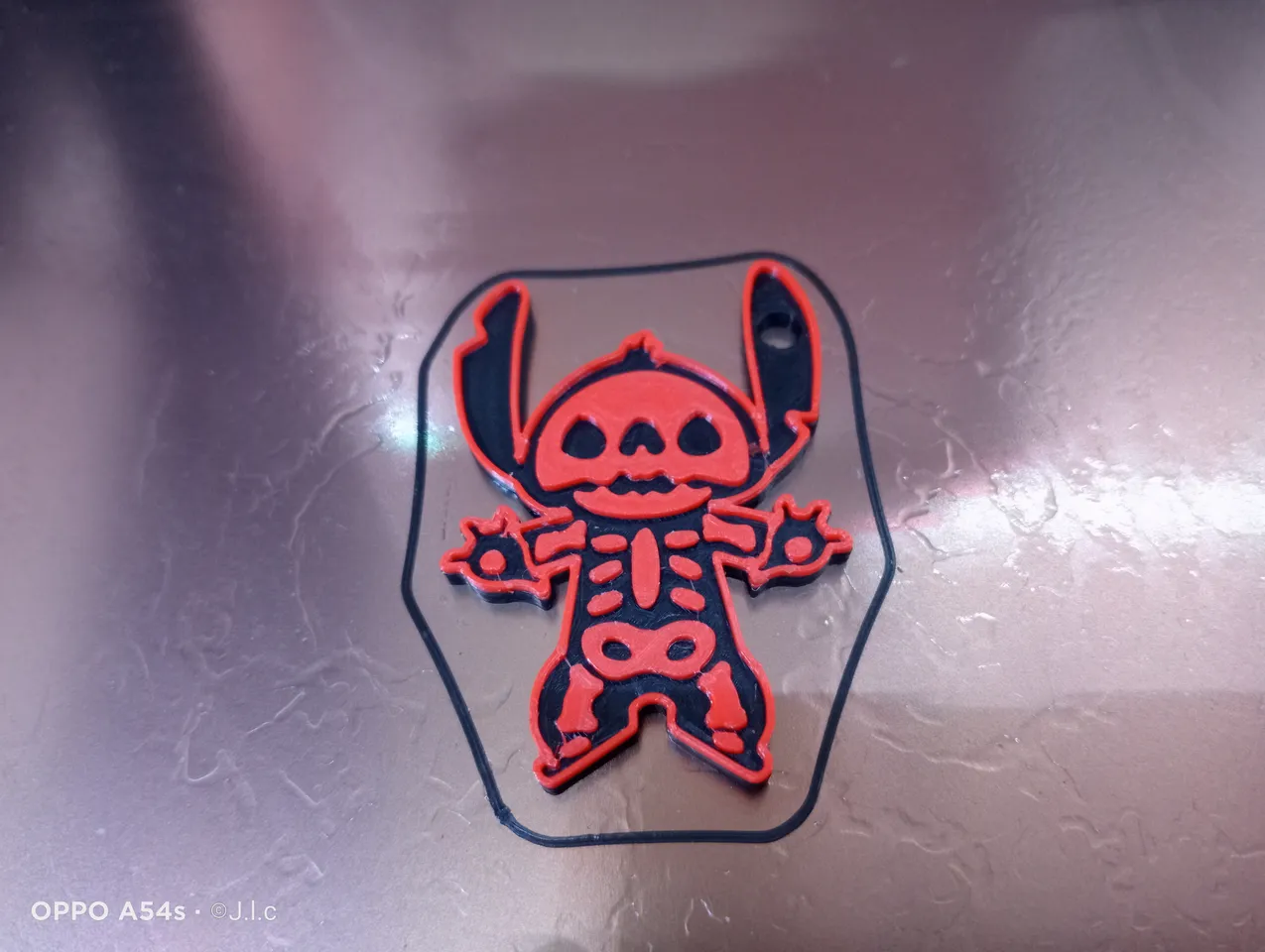 Halloween Stitch keychain by Javier Lloret | Download free STL model ...