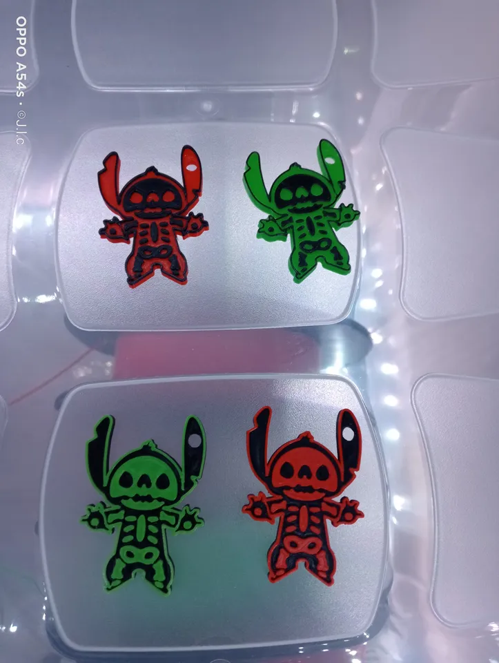 Halloween Stitch keychain by Javier Lloret | Download free STL model ...