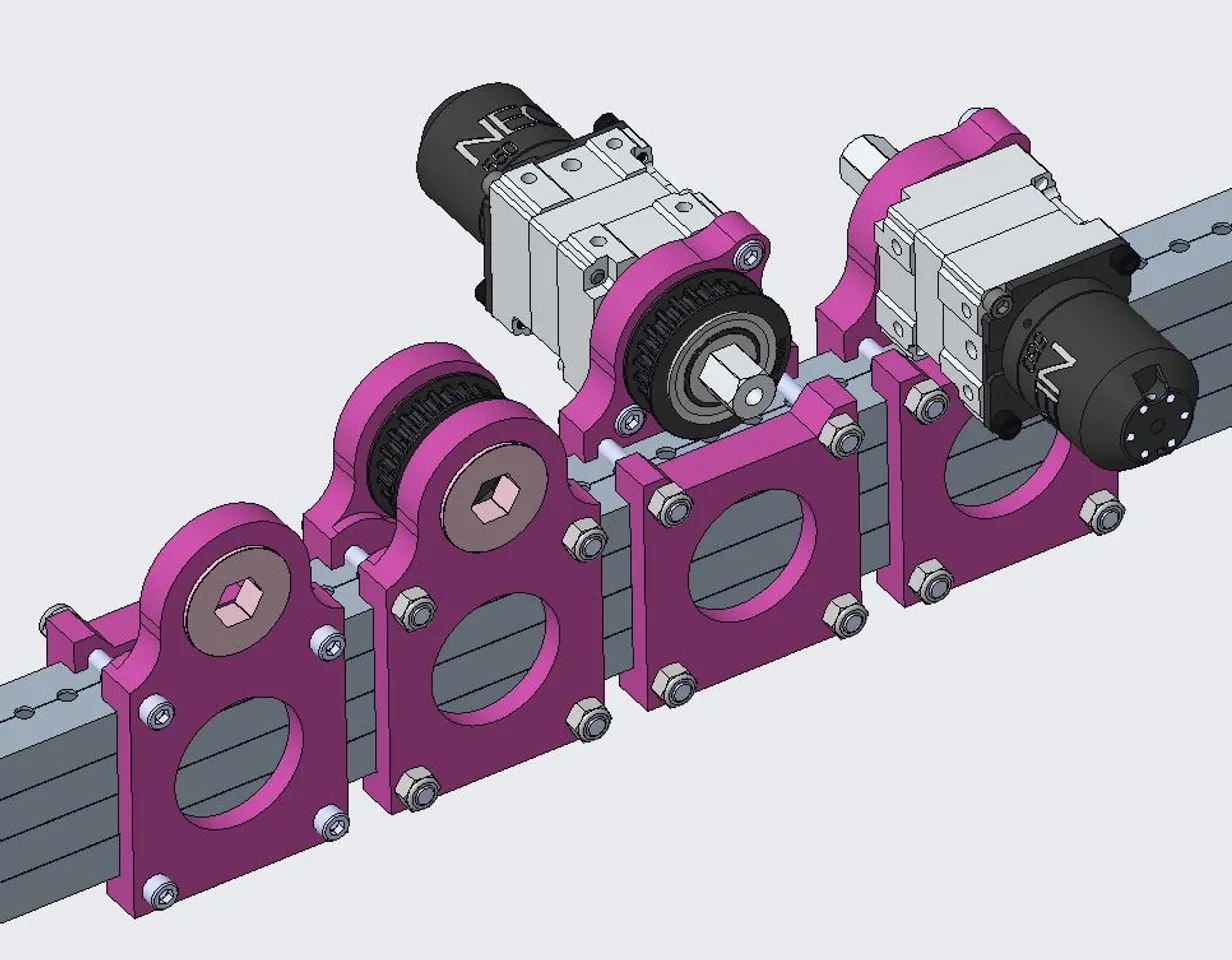 Helix Blocks: 2x1 tube prototyping blocks for FRC by Todd Ferrante | Download free STL model ...