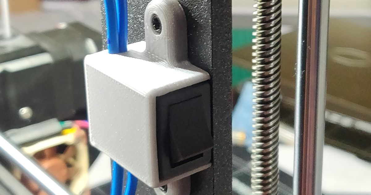 Light switch mount by Alberto Nidasio | Download free STL model ...