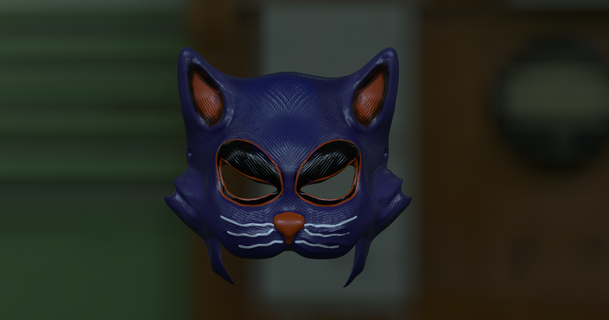 Halloween Ends Allyson Cat Mask by Ryan Muraglia | Download free STL ...