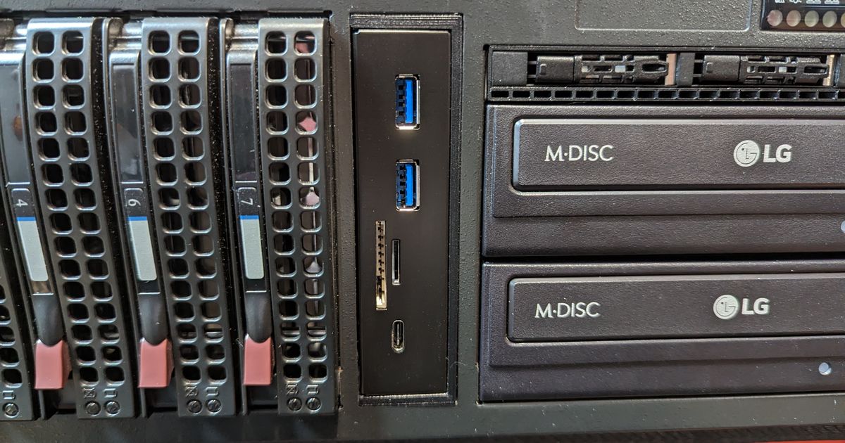 Supermicro FDD Bay ICY BOX Front Panel Adapter by LayerCake | Download ...