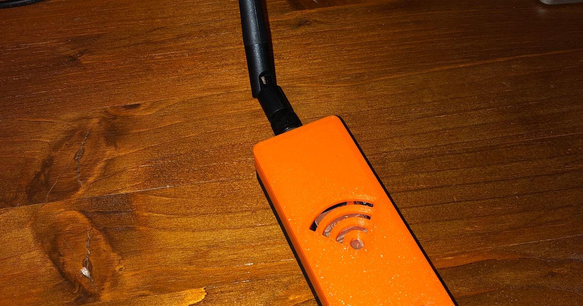 Esp32 Case For External Antenna By Diego E Download Free Stl Model