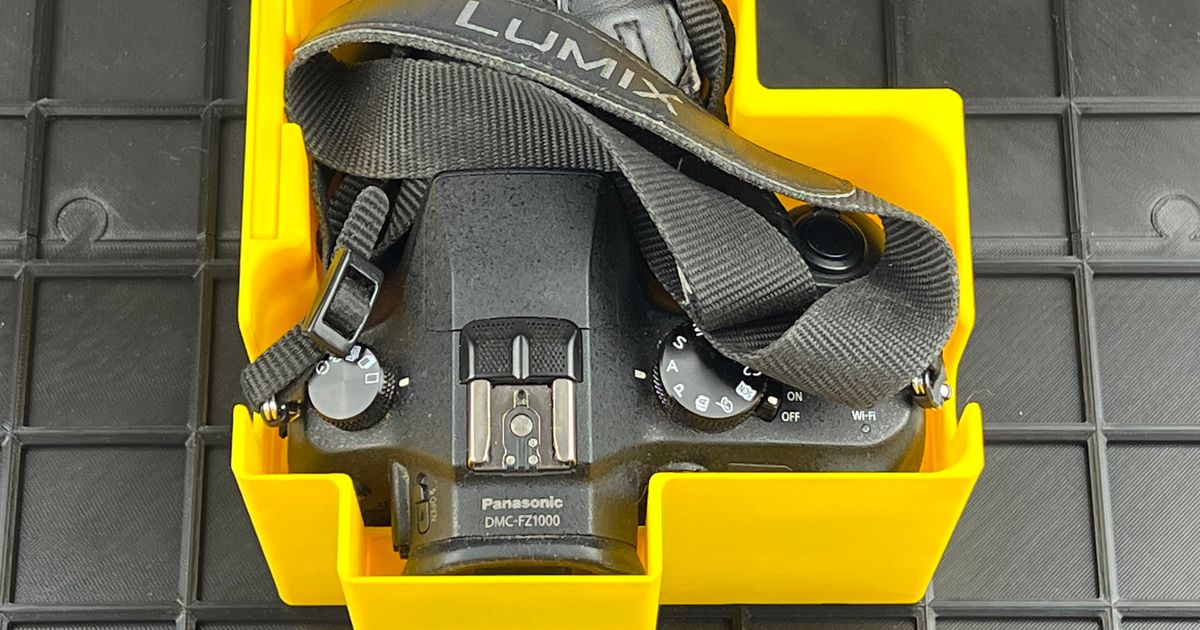 Eurobox/Gridfinity Insert for Panasonic FZ1000 by Jan-E.de | Download ...