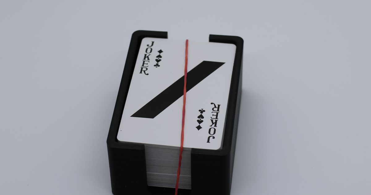 Card Holder By Mw377 Download Free Stl Model
