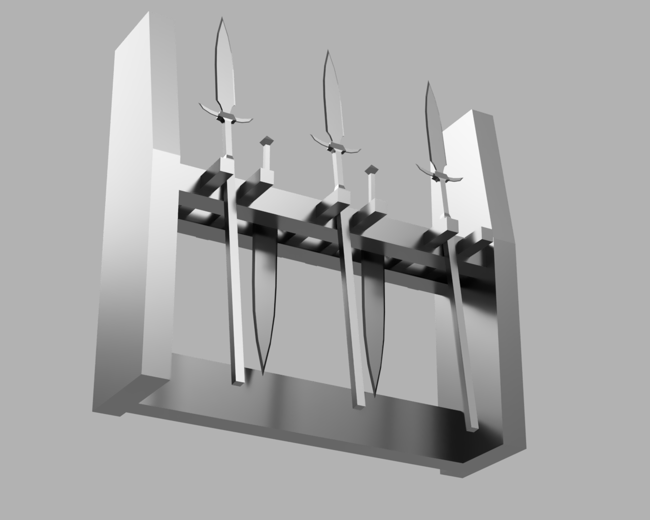Everquest Weapon Rack Model by BenBreaksThings | Download free STL ...