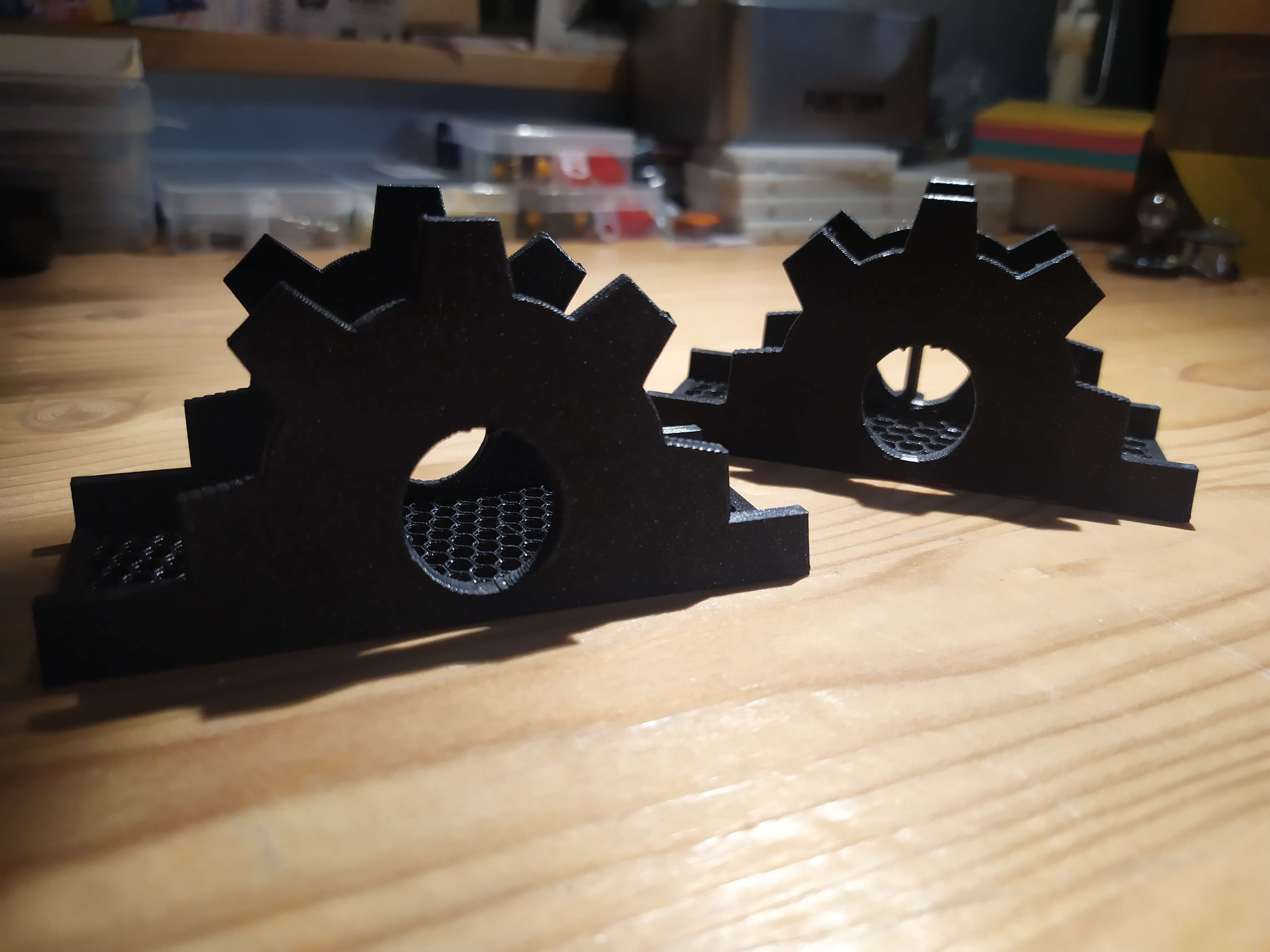 Mechanical gear (RepRap logo) bussines card holder por Iwog | Descargar ...