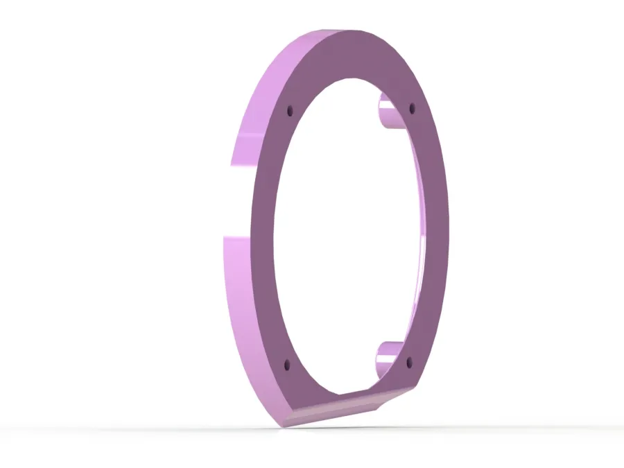 Car speaker spacer podium 5 inch for GAZ Gazelle 2705 by KaosuNeko | Download free STL model ...