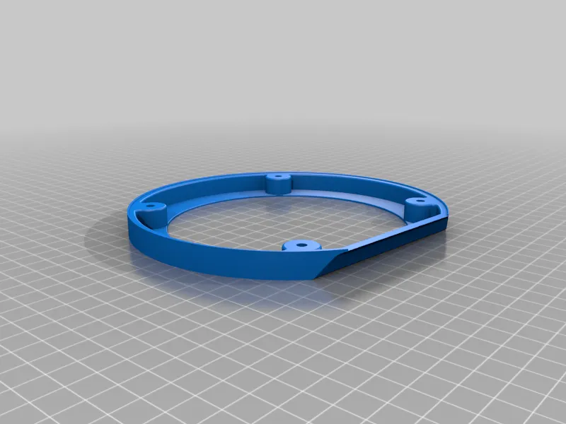 Car speaker spacer podium 5 inch for GAZ Gazelle 2705 by KaosuNeko | Download free STL model ...