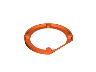 Car speaker spacer podium 5 inch for GAZ Gazelle 2705 by KaosuNeko | Download free STL model ...