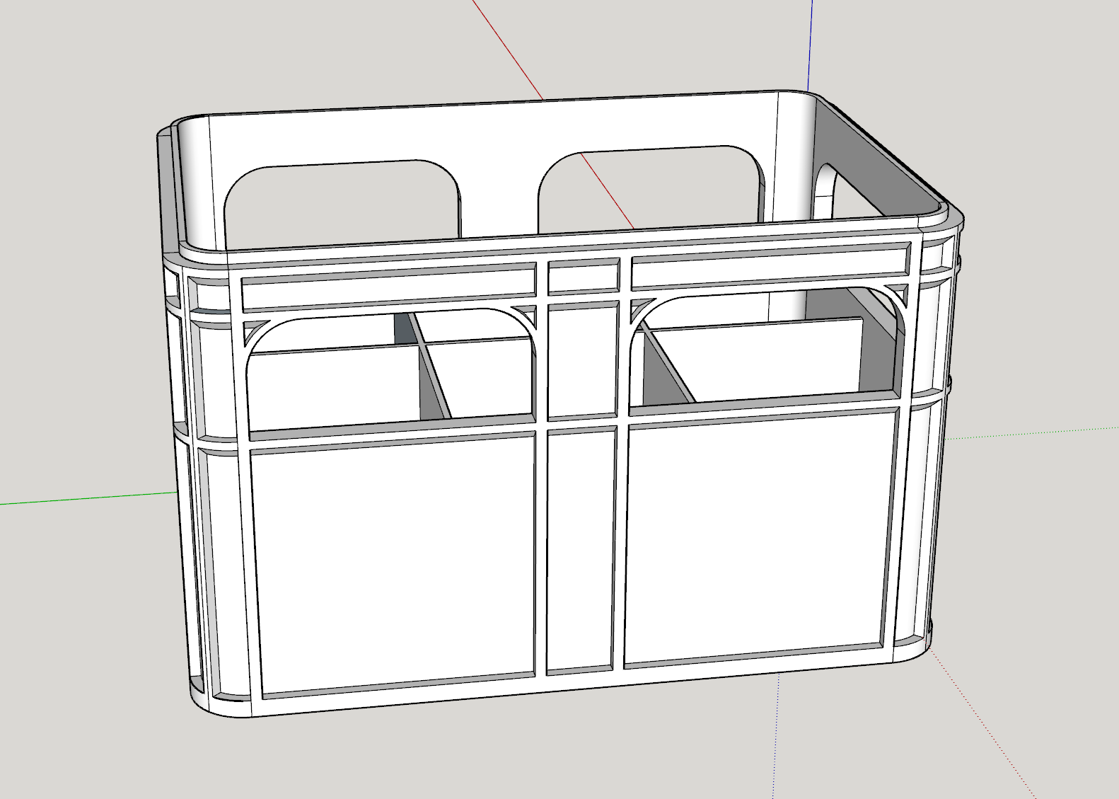 Stackable battery beer crate for C and D cells by Grey Sam | Download ...