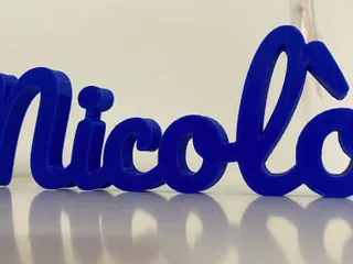 Nicolò by G 3D Maker | Download free STL model | Printables.com