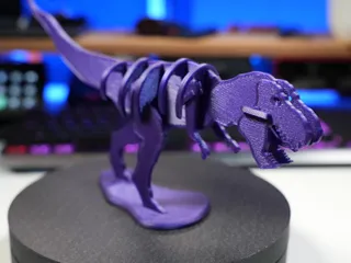 T-Rex Slide-Together Toy Dinosaur by Buschi | Download free STL model ...