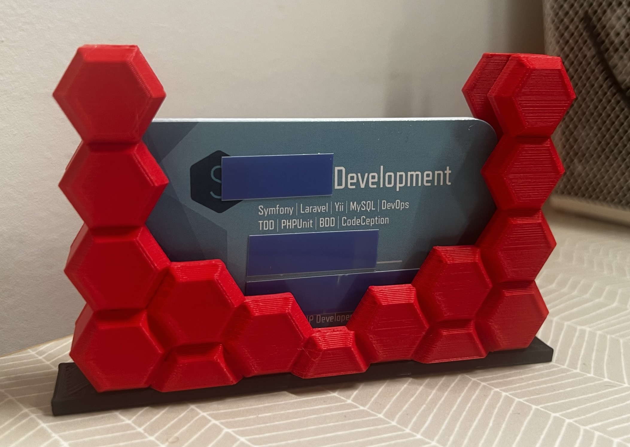 Customizable businesscard holder by MarMarMarielle | Download free STL ...