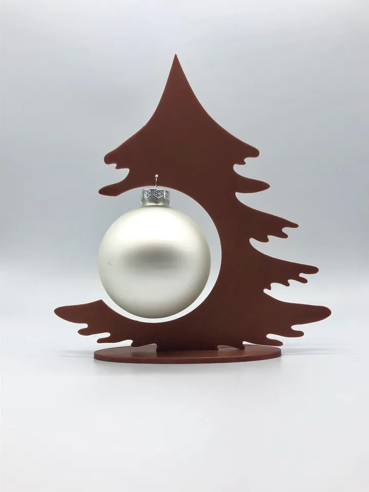 Christmas Tree Bauble Stand by Boby | Download free STL model ...