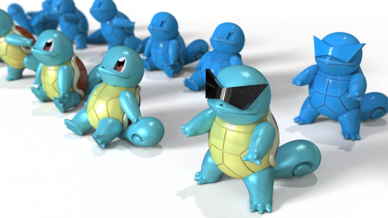 Squirtle Pokemon by AndyBarts | Download free STL model | Printables.com