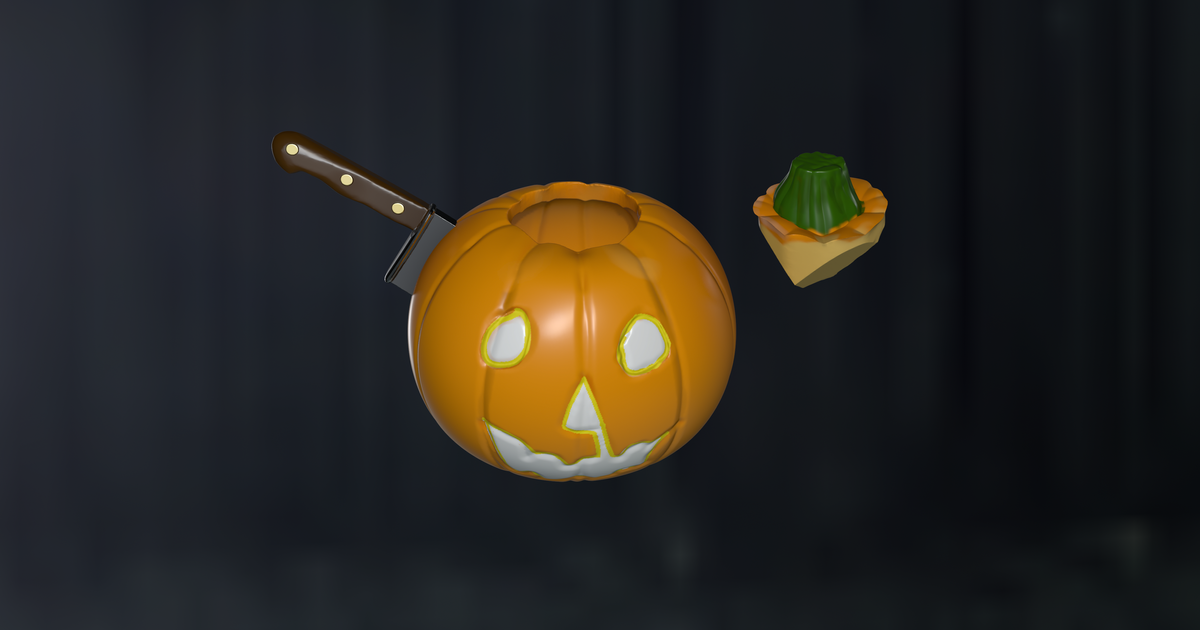 Halloween 1978 Micheal Myers Pumpkin Pencil Holder With Removable Lid ...