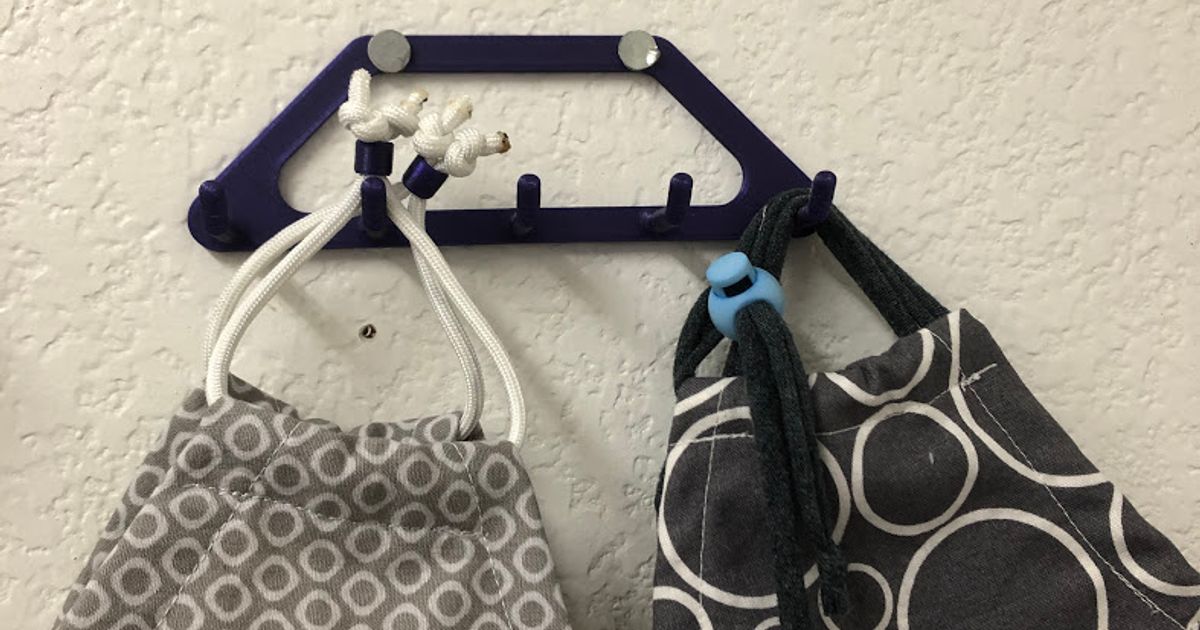 Mask/Key Hook by Michael Cleveland | Download free STL model ...