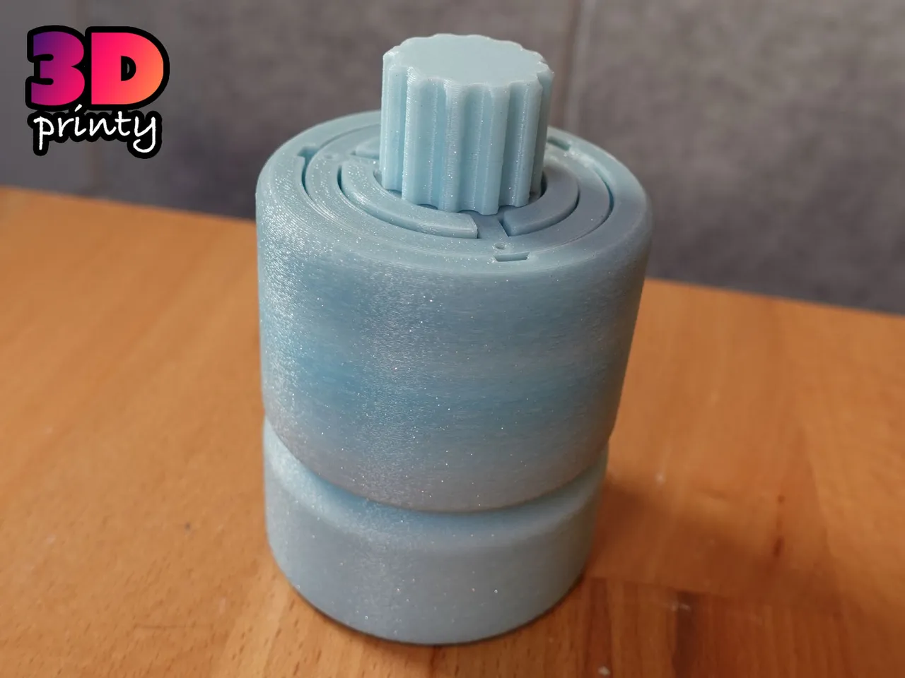 Print-in-Place Twisty Puzzle Box - Difficult by 3D Printy | Download ...