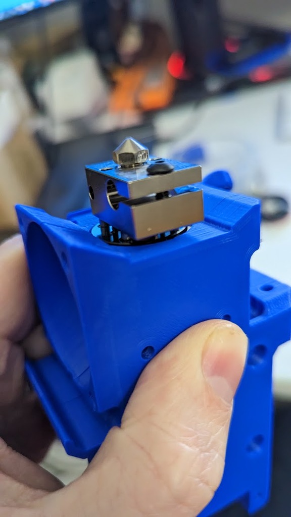 Bondtech BMG MK3S and MK3 Bear X Axis BLTouch, Raised Bases by Michiel ...