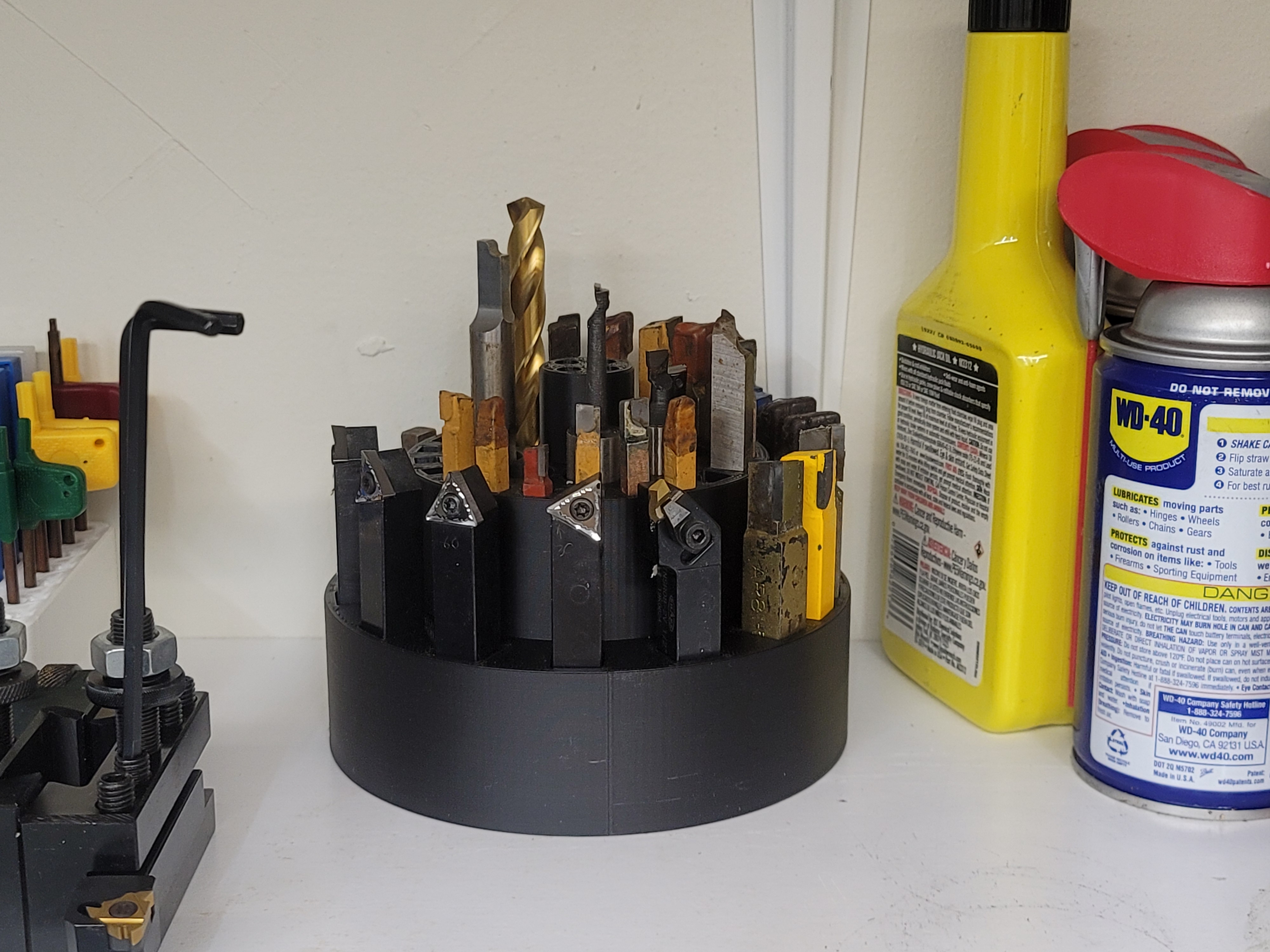 Lathe Tool Holder Organizer by SaintLuke | Download free STL model ...