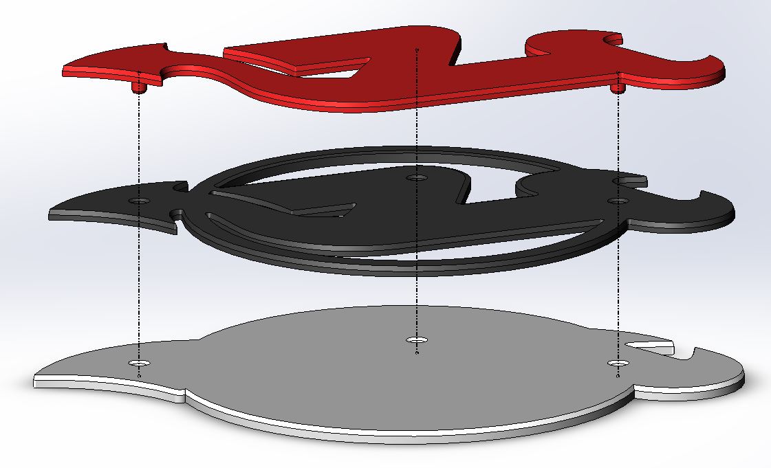 NJ Devils Emblem by Philoz | Download free STL model | Printables.com