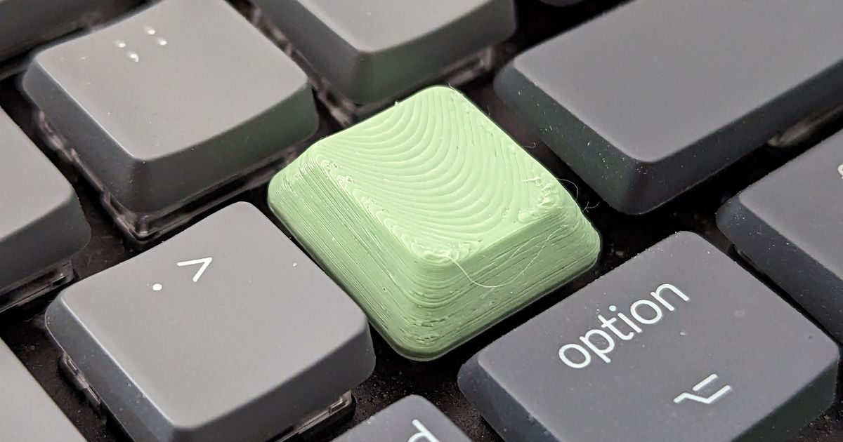 Low profile MX stem keycap by Sergey Larionov | Download free STL model ...