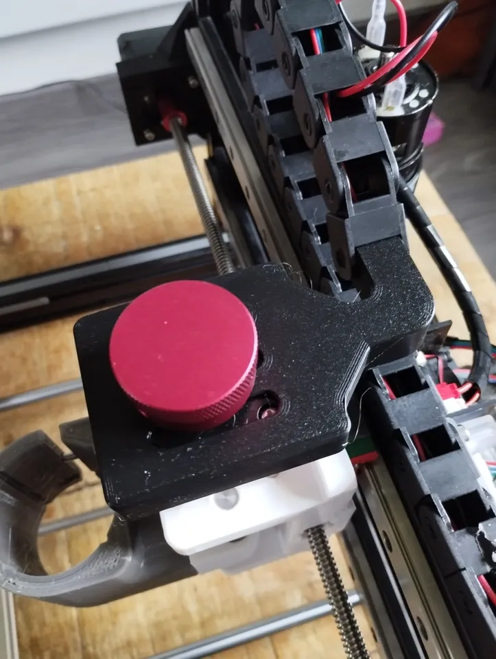 Stepper mount for cable chain CNC3018 by Greg FRISON | Download free STL model | Printables.com