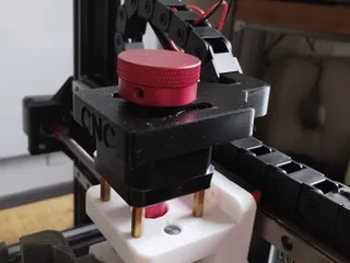 Stepper mount for cable chain CNC3018 by Greg FRISON | Download free STL model | Printables.com