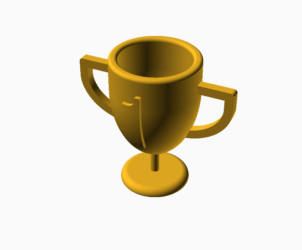 Printable Winner's Cup (parametric) por Antonio Bianco | Descargar ...