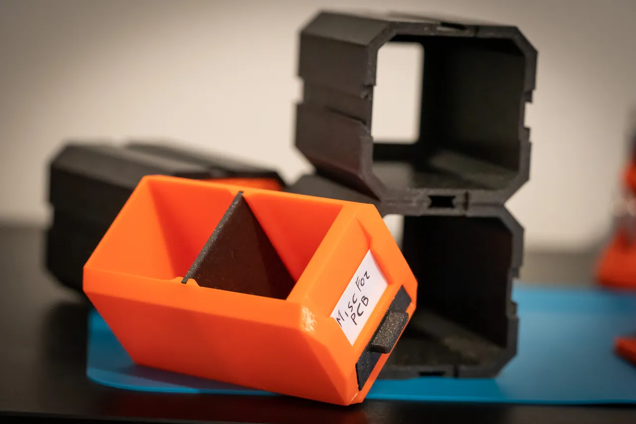 Stackable drawers for electronics components and small parts by ...