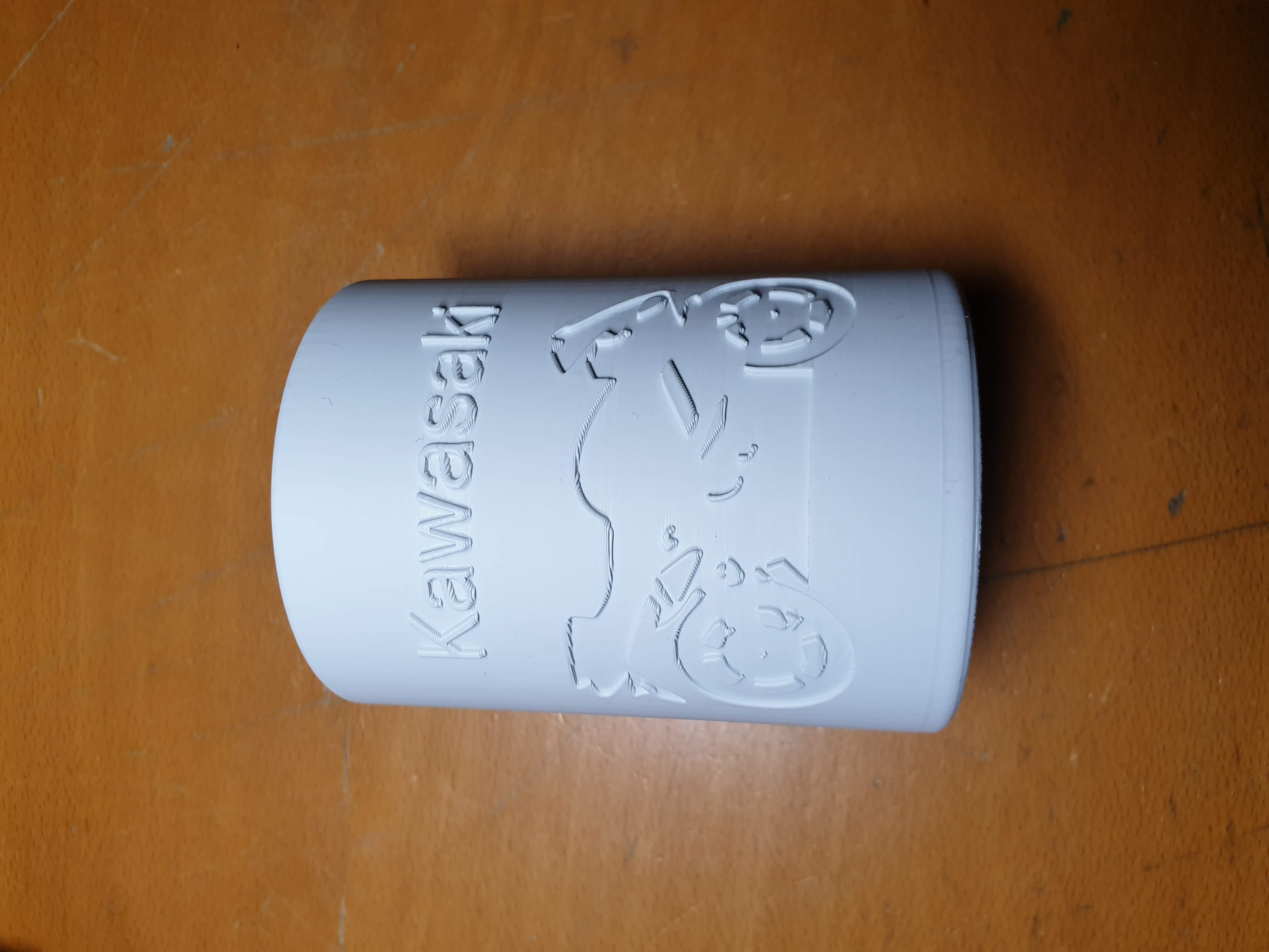 Kawasaki motorcycle key cup by DeeJay_NL | Download free STL model ...