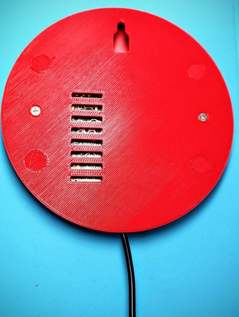 Round Raspberry Pi Zero Case by Jens Willmer | Download free STL model ...