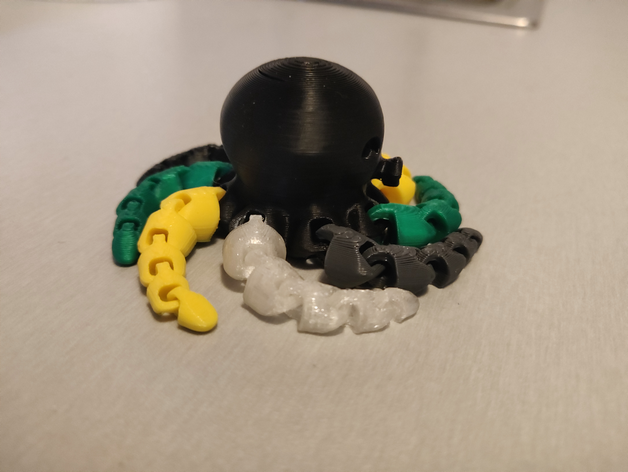 Cute Mini Octopus - Body Only by Rebelthor | Download free STL model ...
