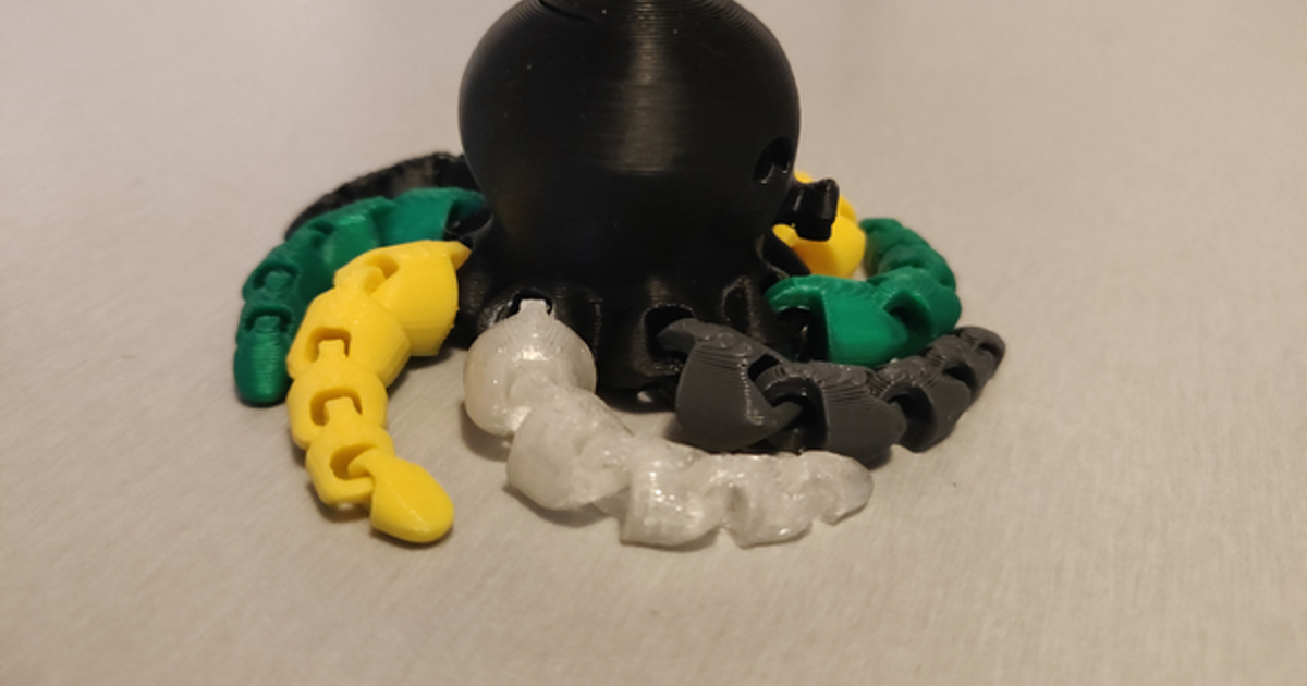 Cute Mini Octopus - Body Only by Rebelthor | Download free STL model ...