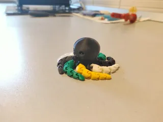 Cute Mini Octopus - Body Only by Rebelthor | Download free STL model ...