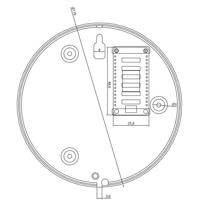 Round ESP32 Case by Jens Willmer | Download free STL model | Printables.com