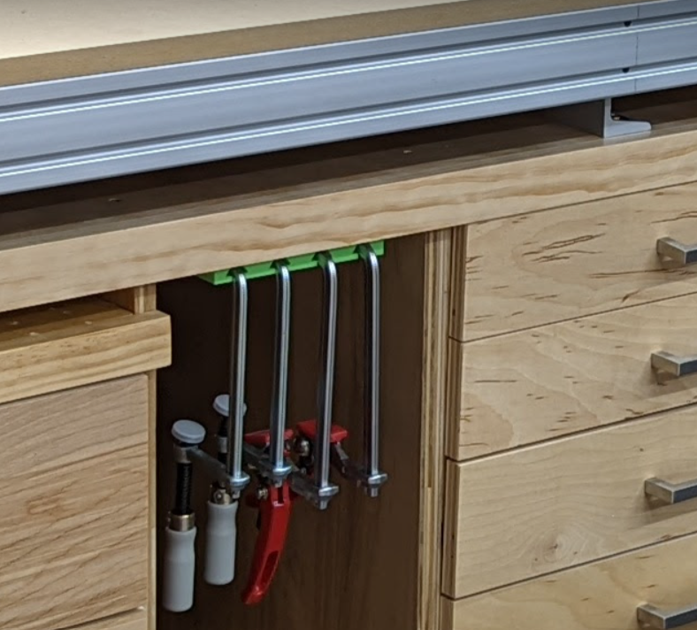 Rail Clamp Rack by DennisS | Download free STL model | Printables.com