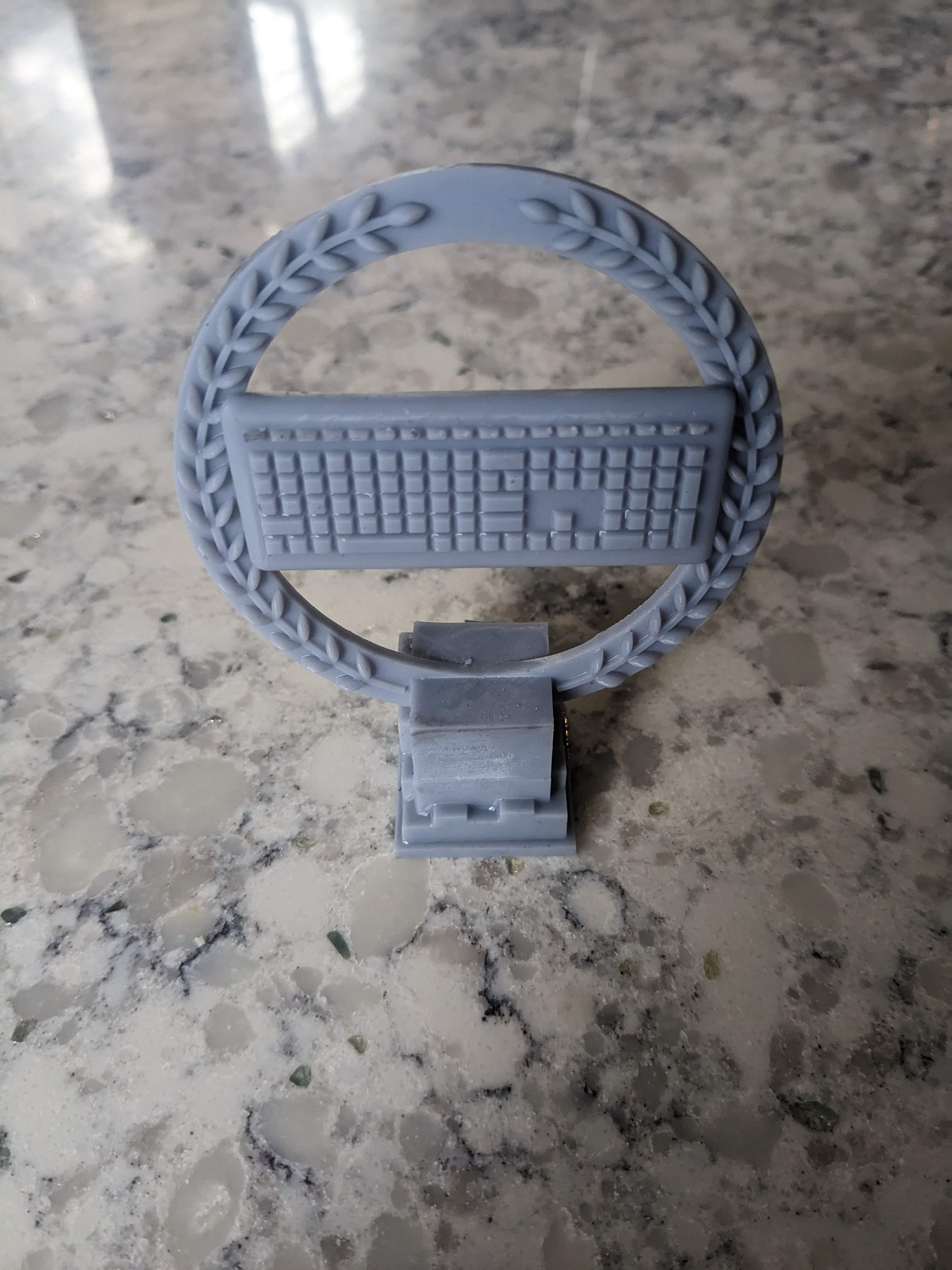 Keyboard Trophy by Jason Parde | Download free STL model | Printables.com