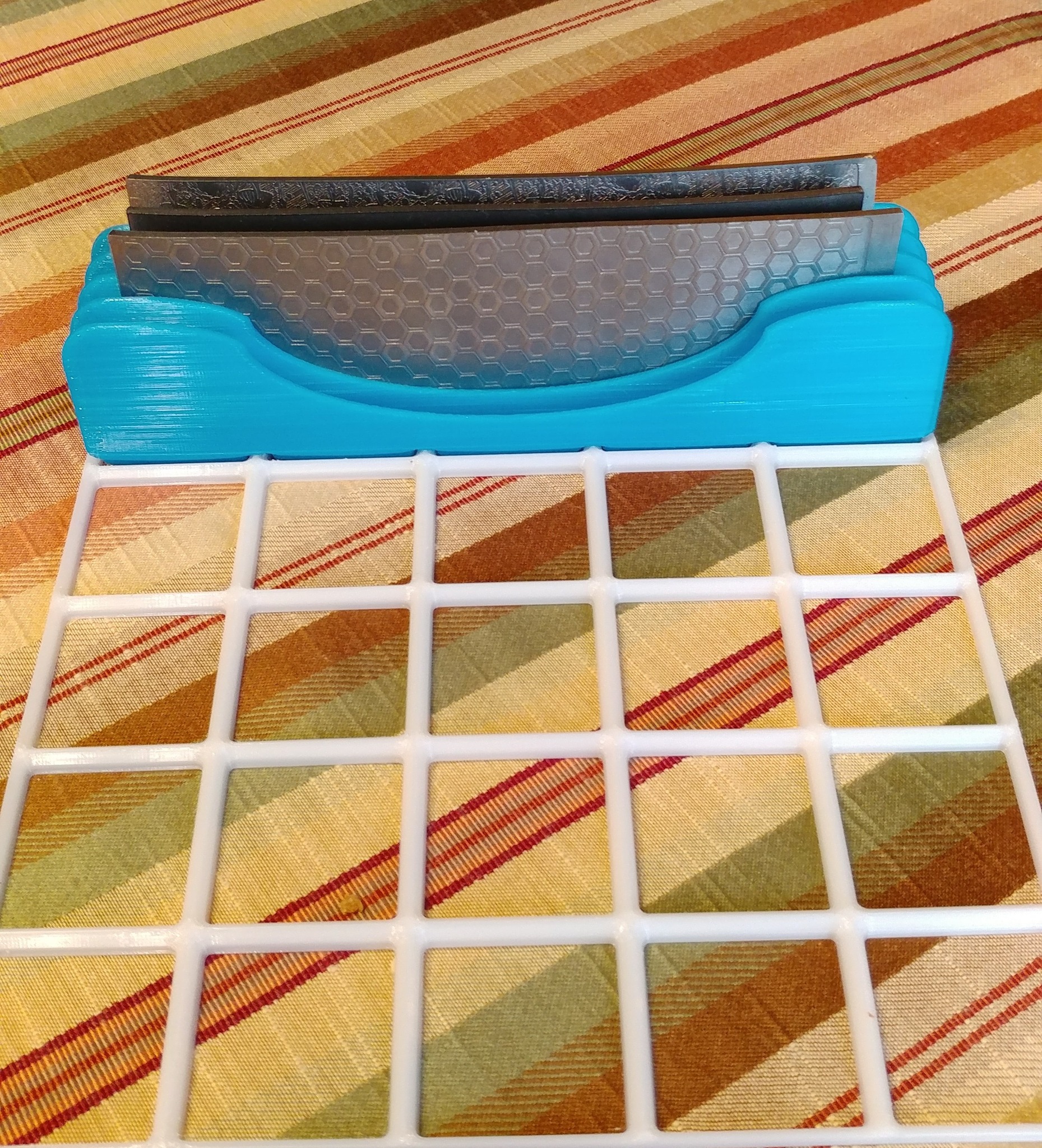 PotterUSA style Texture Plate Rack (Gridfinity and Plain) by BurninGems ...