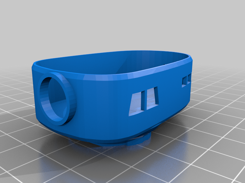 Keycam 808 Garmin Quarter Turn Mount by lugee | Download free STL model ...