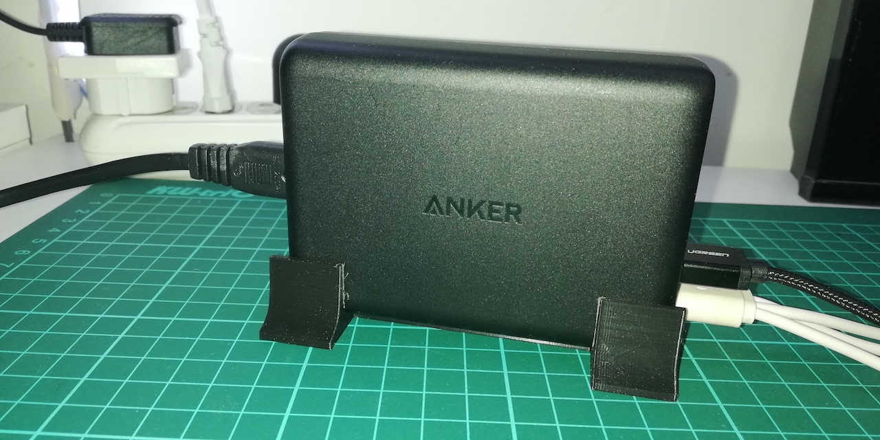 Anker Powerport Speed 5 Vertical Stand by Roy Saad | Download free STL ...