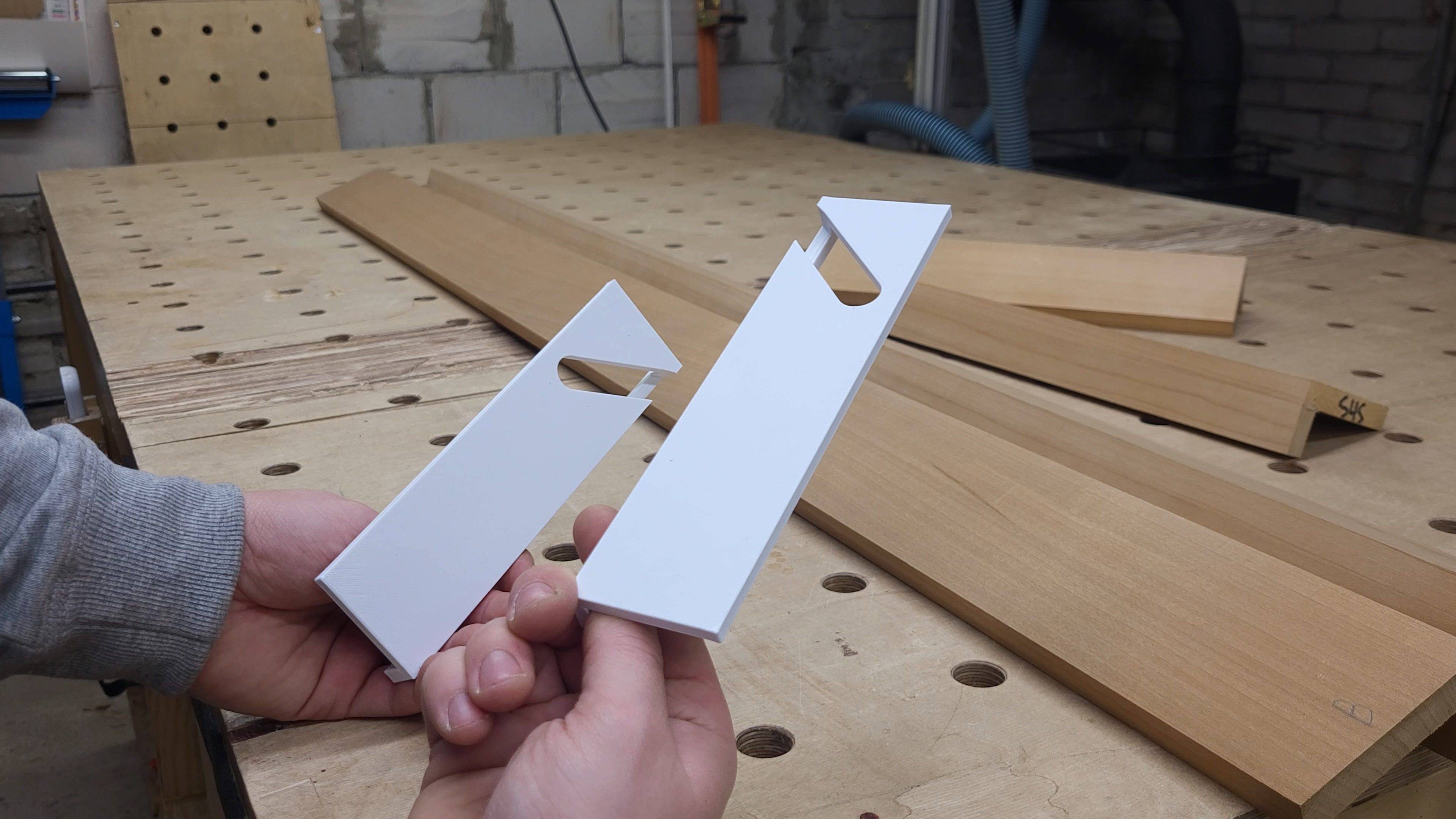 Louver router template by Roomla Furniture | Download free STL model ...