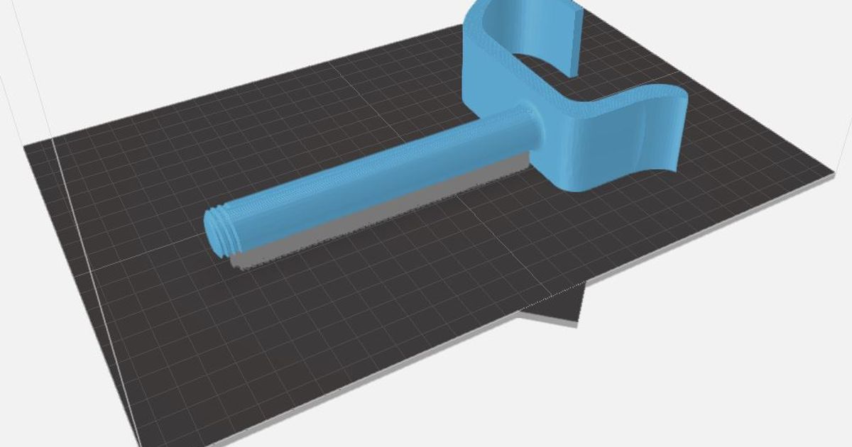 Makerbot Replicator+ Spool Holder by GibsonAV | Download free STL model ...