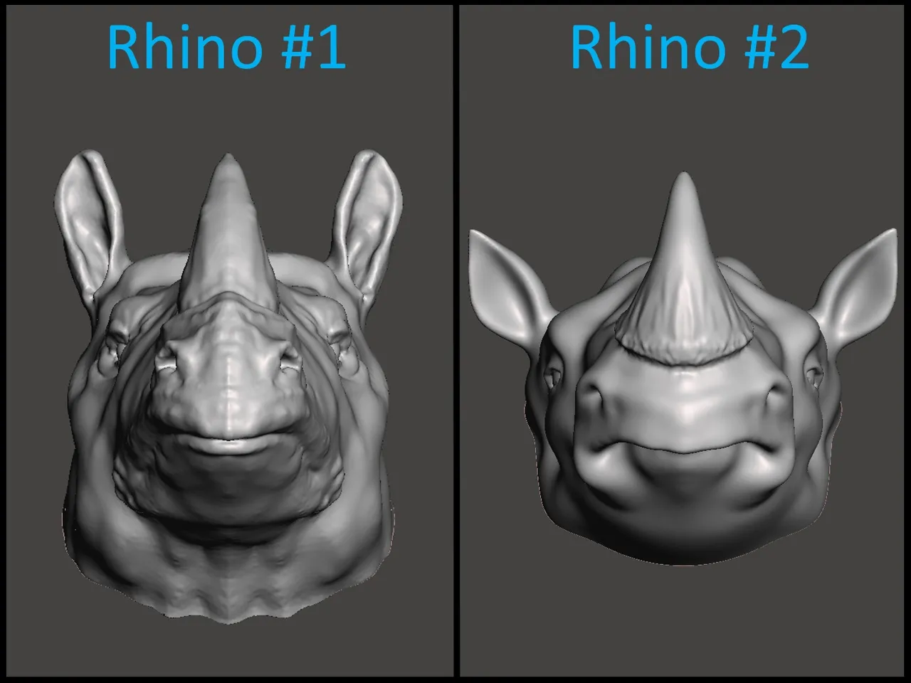Rhino x2 by UWcharlie1983 | Download free STL model | Printables.com